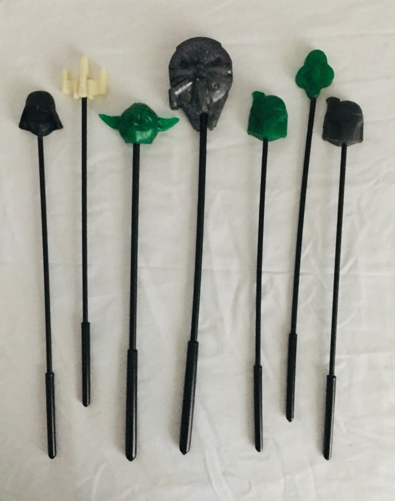 Wicked Wands Star Wars Millenium Falcon Yoda Darth - Etsy