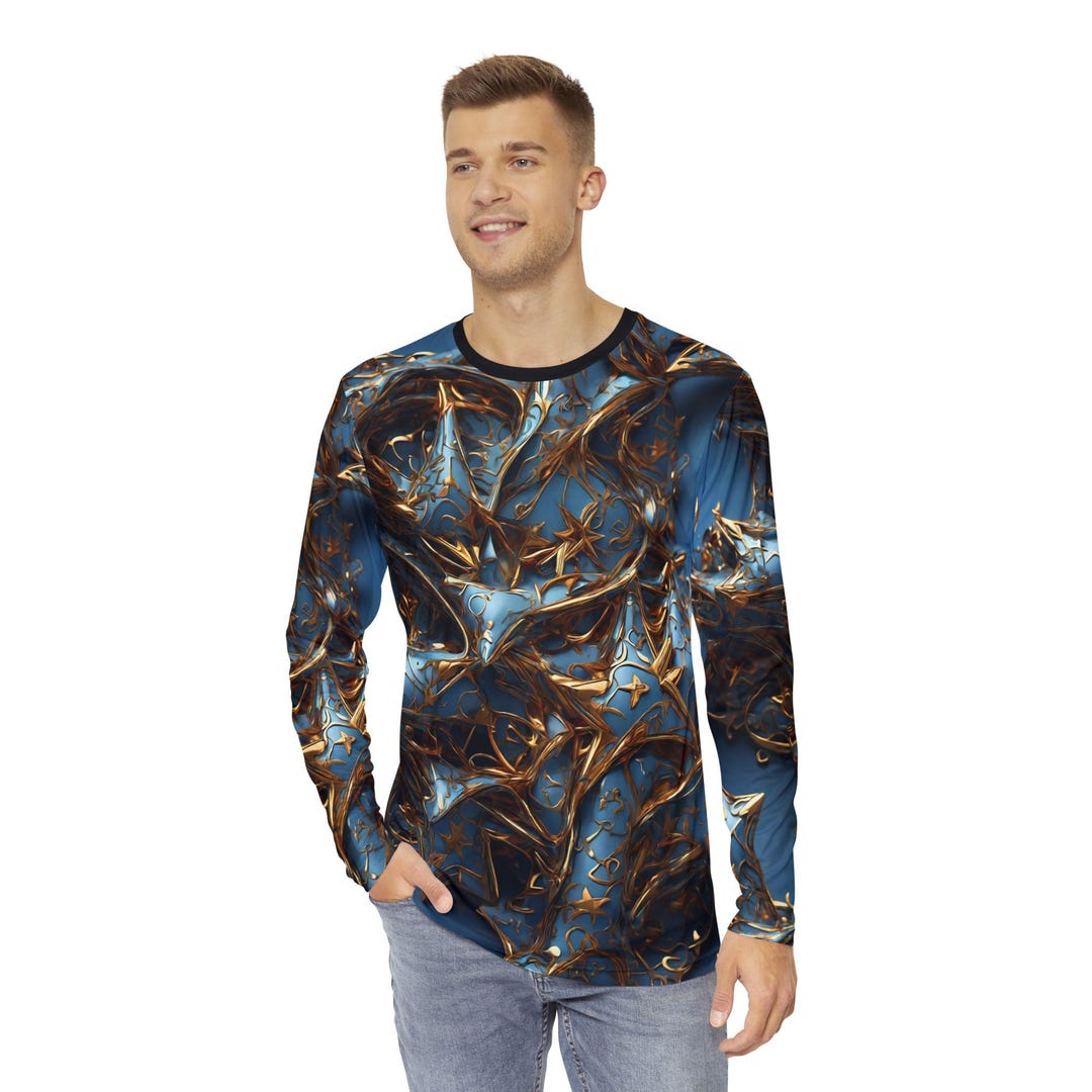 Galactica Men's Shirt, Modern Edgy Design, Free Shipping, Designer ...