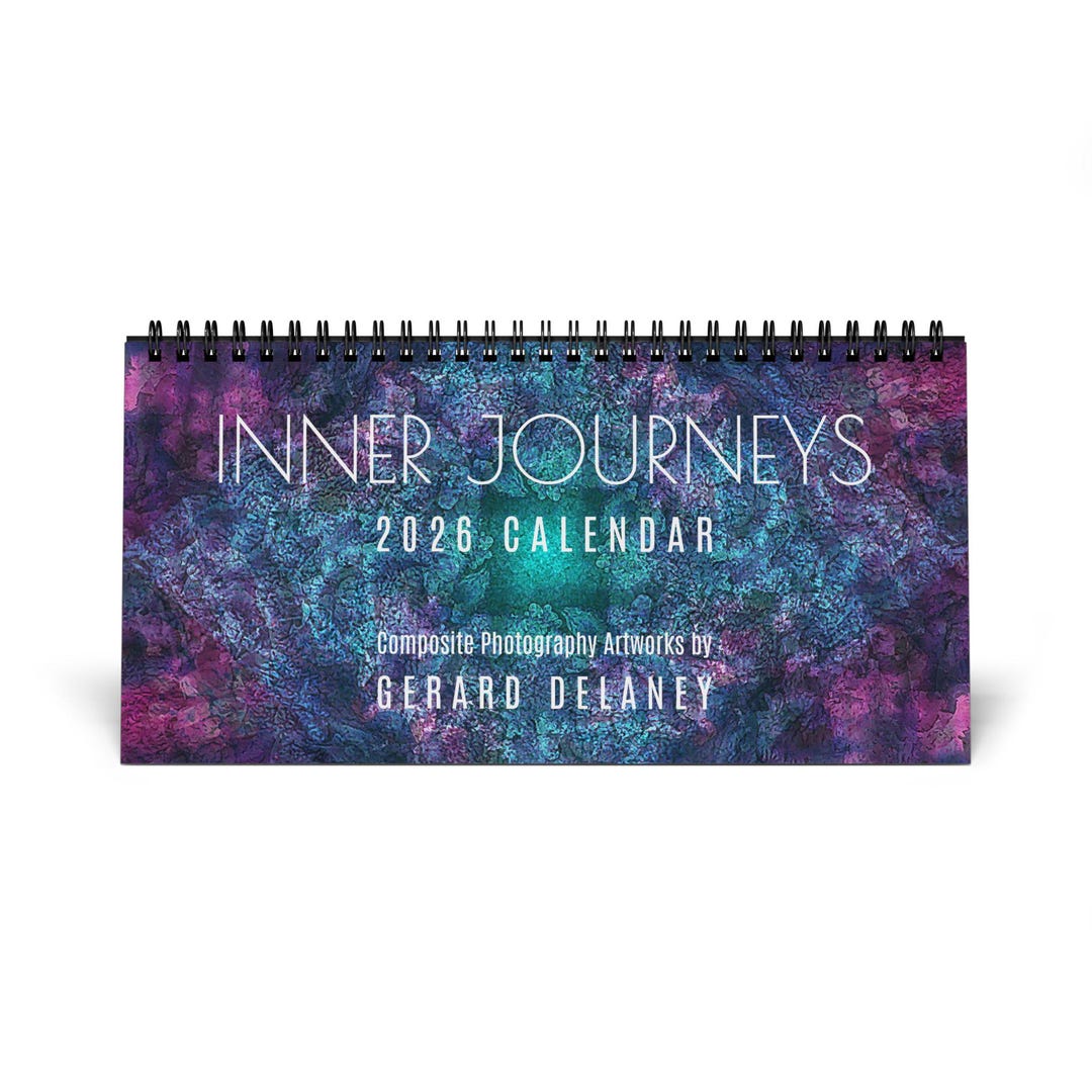 INNER JOURNEYS 2026 Grid Desktop Calendar | Desk Calendar | Artist ...