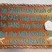The Sand May Brush off - Custom Carved Wood Sign - Beach Decor ...