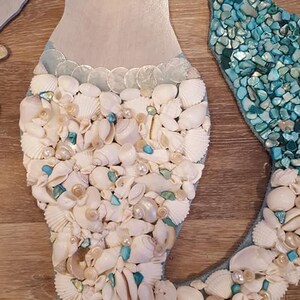 Seashell Mermaid Beach Decor Nautical Decor Coastal Decor - Etsy