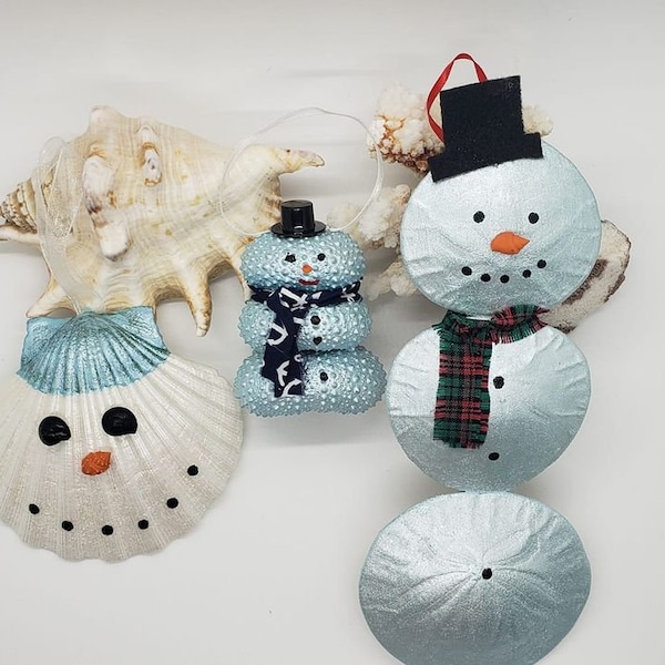 Seashell Christmas Ornaments - Etsy