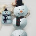 Snowman Sand Dollar Sand Dollar Snowman Ornament Beach Decor Christmas ...