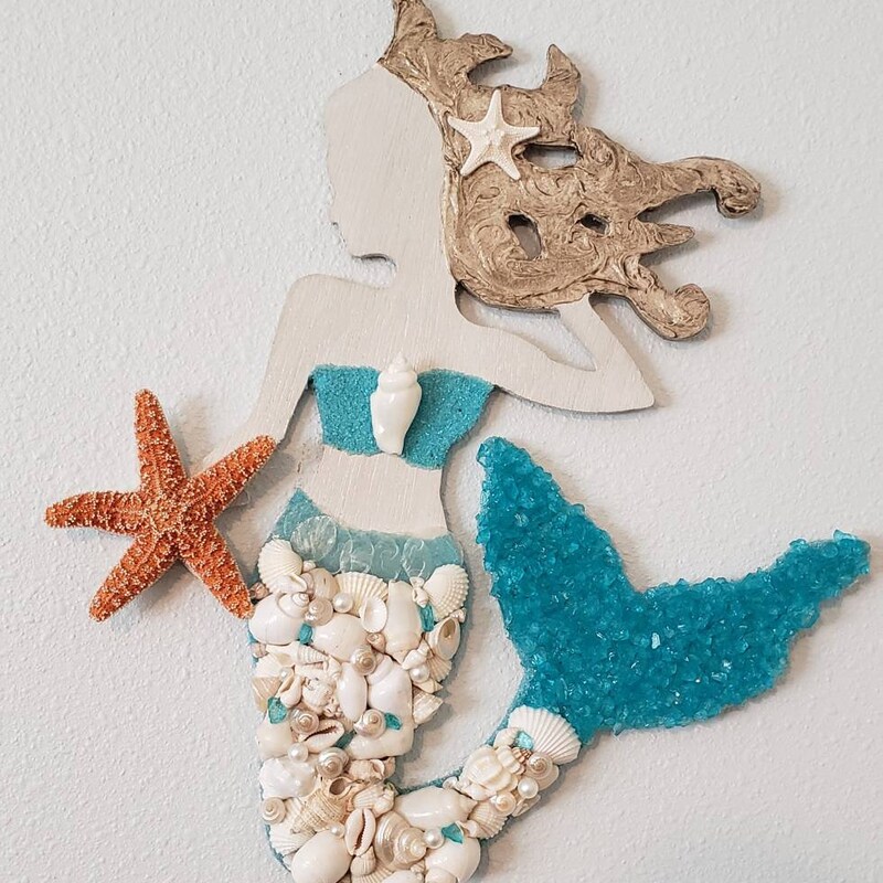 Mermaid Wall Decor - Etsy