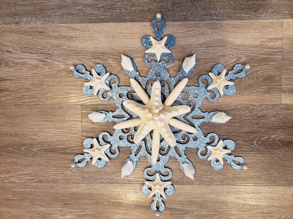 Beach Starfish Tree Topper Nautical Starfish Tree Topper | Etsy