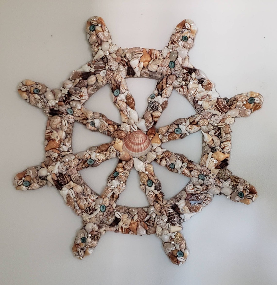 Extra Large 36 Ships Wheel Seashell Ships Wheel - Etsy