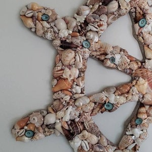 Extra Large 36" Ships Wheel - Seashell Ships Wheel - Nautical Ships ...