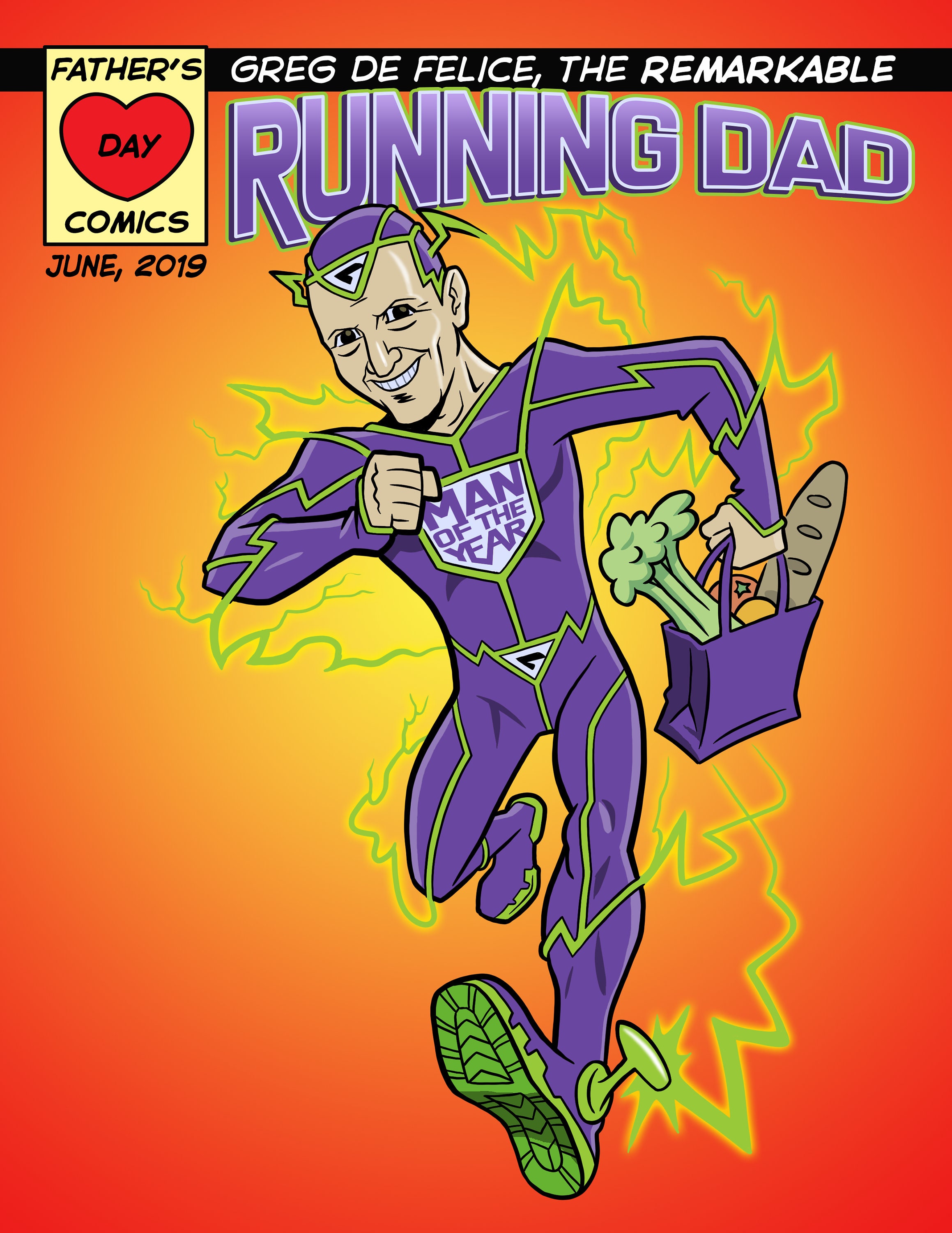 SUPERHERO Father's Day Commissions - Etsy
