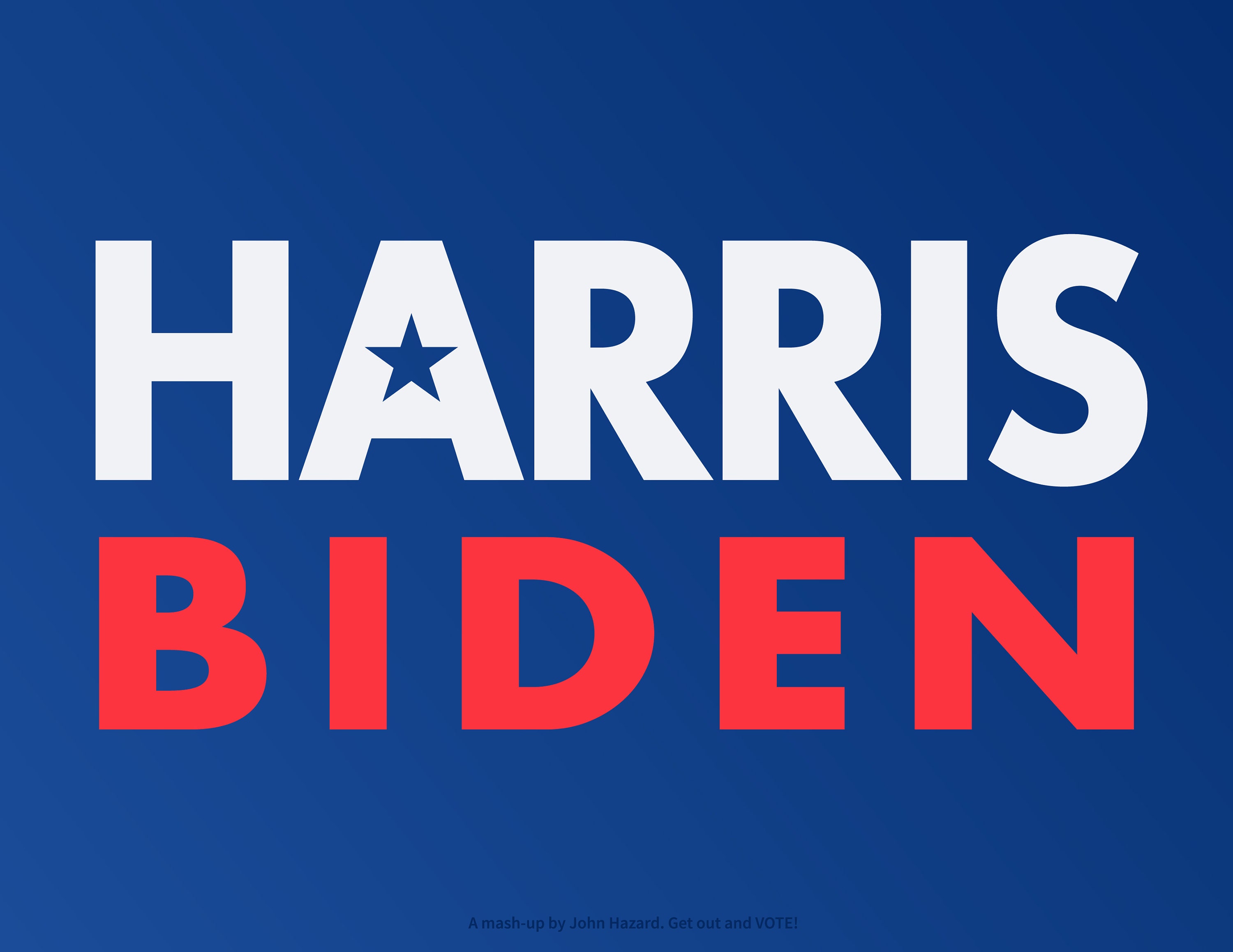 Harris-biden Campaign Sign (printable Digital Download) - Etsy