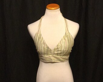 Striped crop top | Etsy