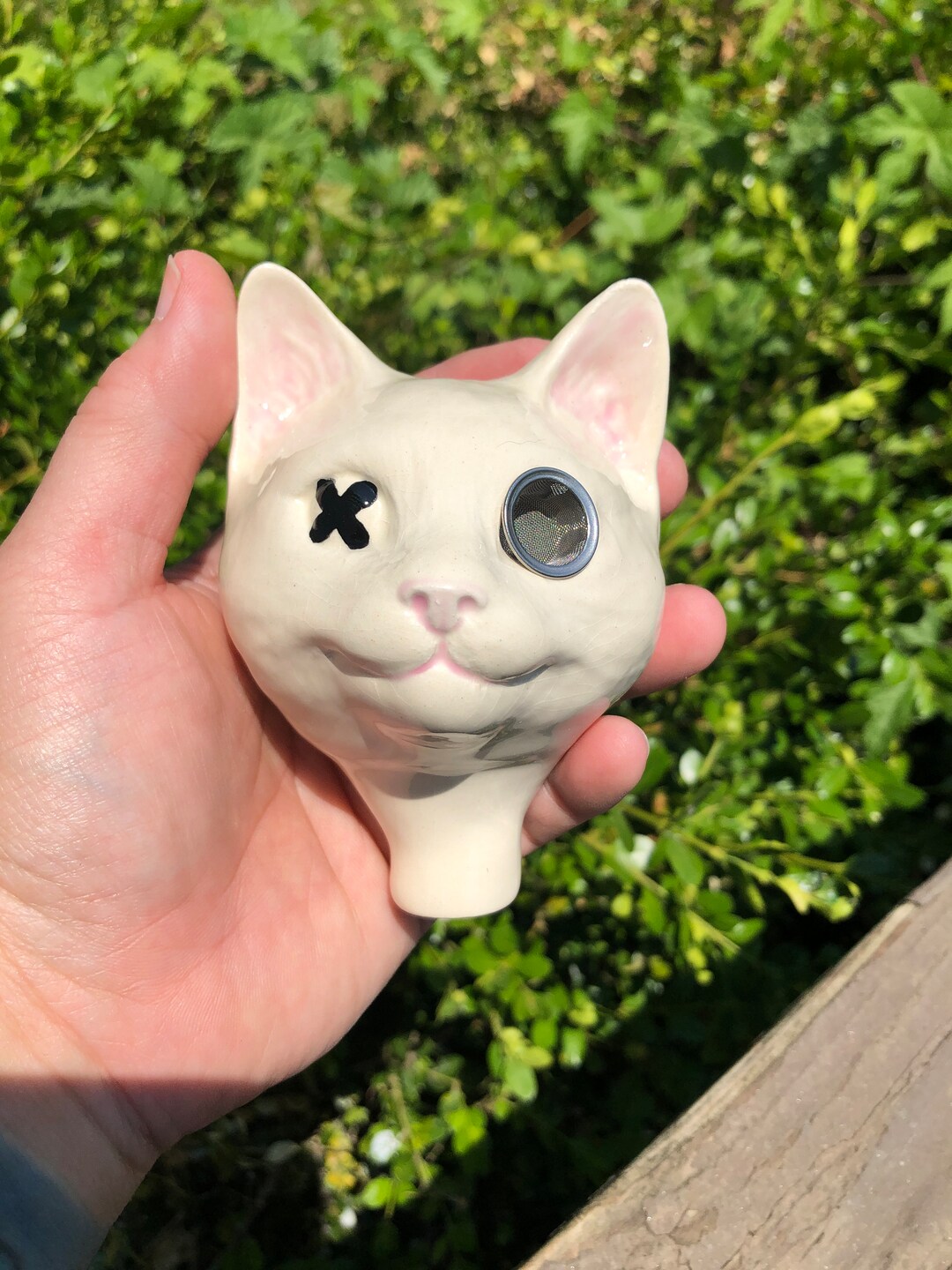 Dead Cat Head Pipe Handmade Hand Made One of a Kind OOAK - Etsy