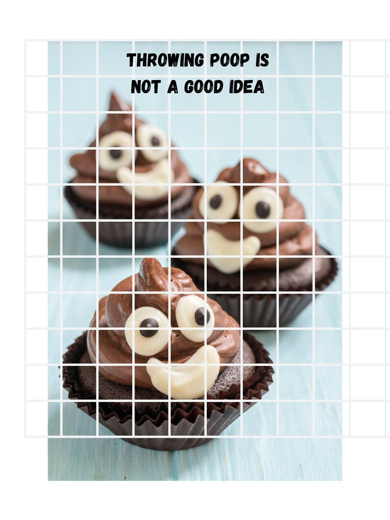 Throwing Poop PNG - Etsy