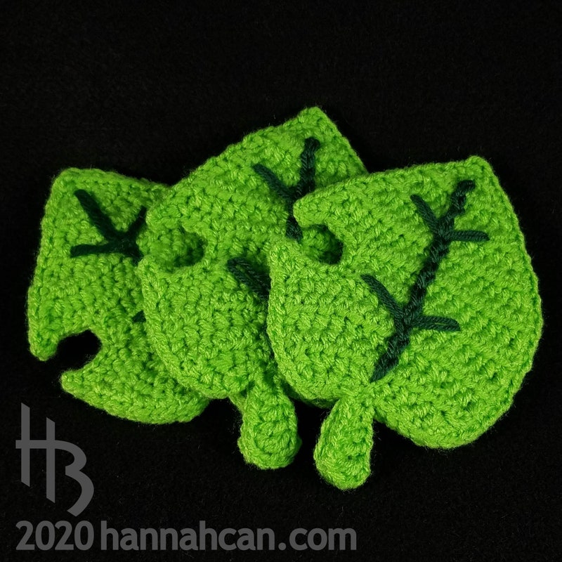 Leaf Crochet Pattern - Etsy