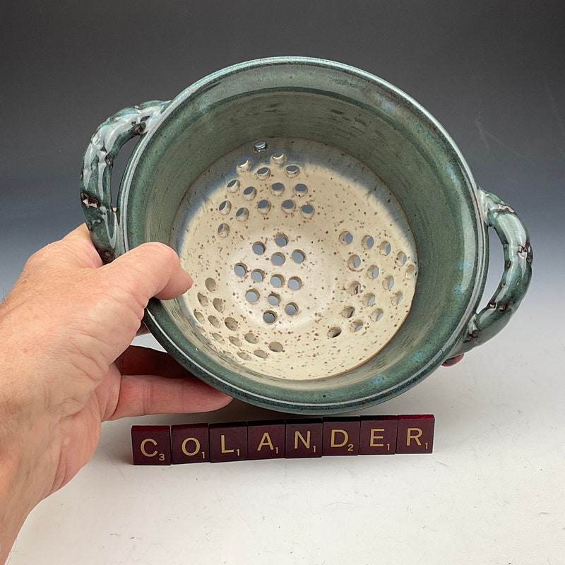 Ceramic Colander - Etsy