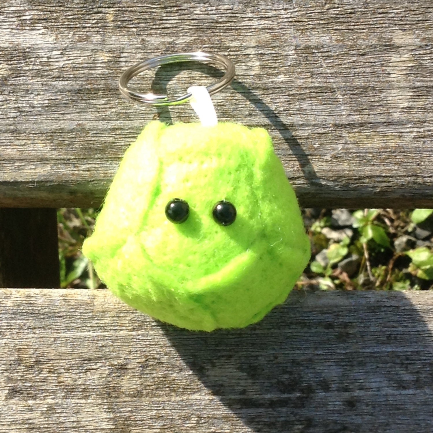 Handmade Brussel Sprout Keyring Needle Felted From British | Etsy UK