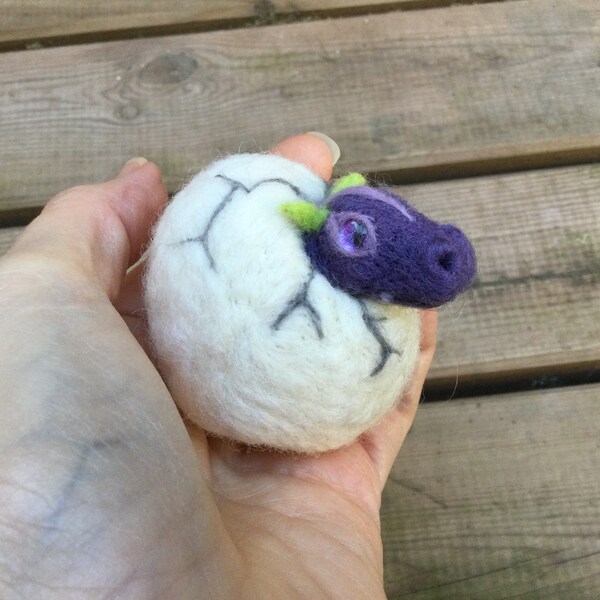 Needle Felted Dragon - Etsy