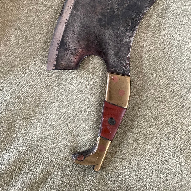 Antique Meat Cleaver - Etsy