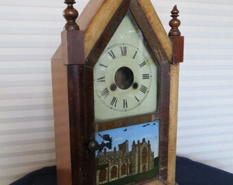 Antique clock case | Etsy