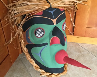 Haida mask | Etsy