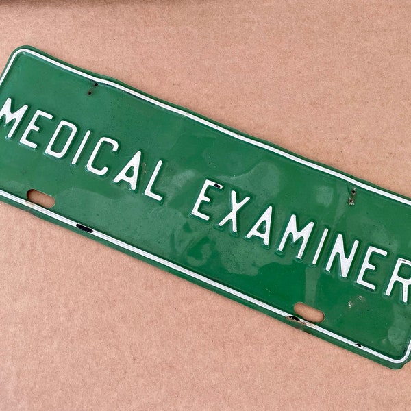Medical License Plate - Etsy