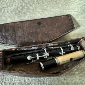 19th Century Wood Piccolo in Box - Etsy