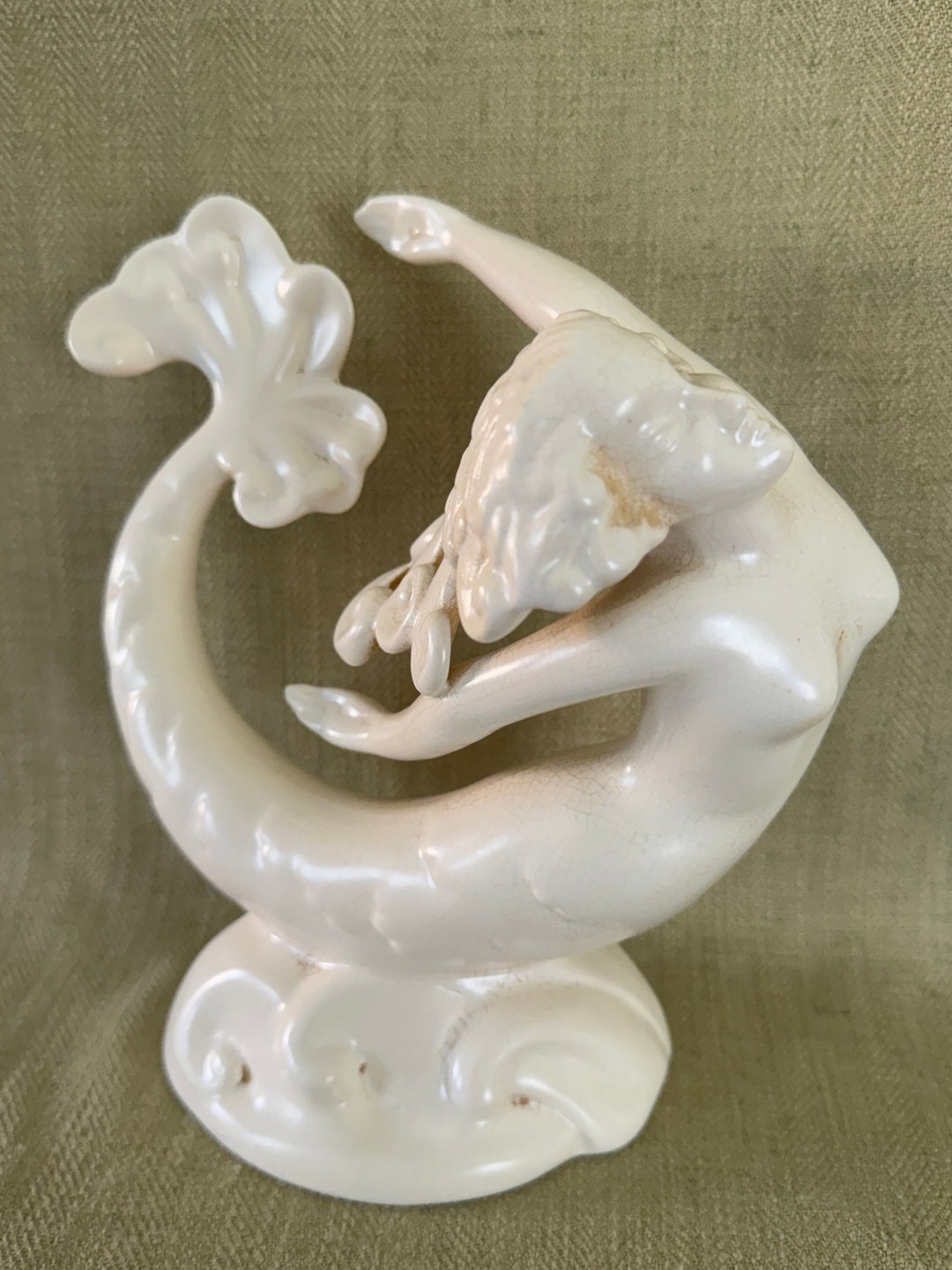 Antique Pottery Mermaid Marked Germany - Etsy