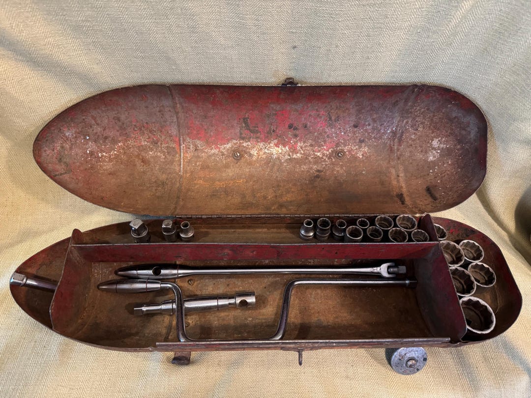 Original 1950’s Blackhawk Nugget Torpedo Tool Box With Tools - Etsy