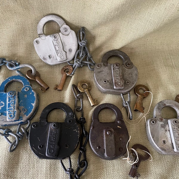Railroad Locks and Keys - Etsy