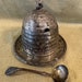 Vintage Silverplate Bee Skep Honey or Jam Pot With Fly Spoon - Etsy