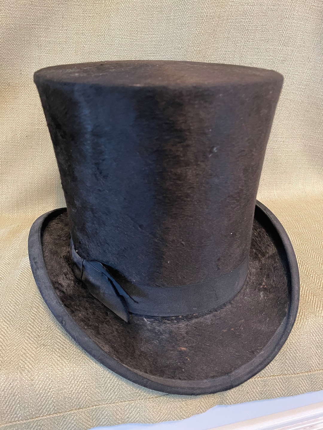 Dandy 1880-1890 Tall Beaverskin Top Hat - Etsy