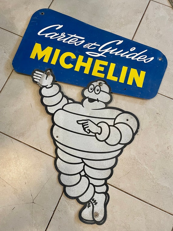 Bibendum The Michelin Man Flipping Bird