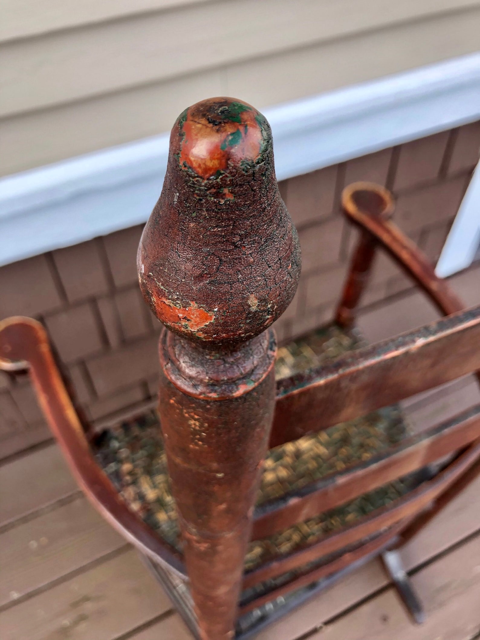 Late 18th Century Vermont Splint Seat Ladder Back Rocking | Etsy