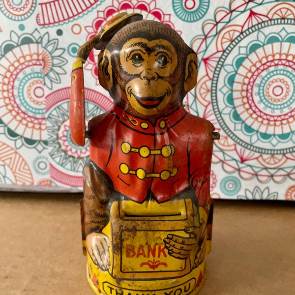 Monkey Bank - Etsy