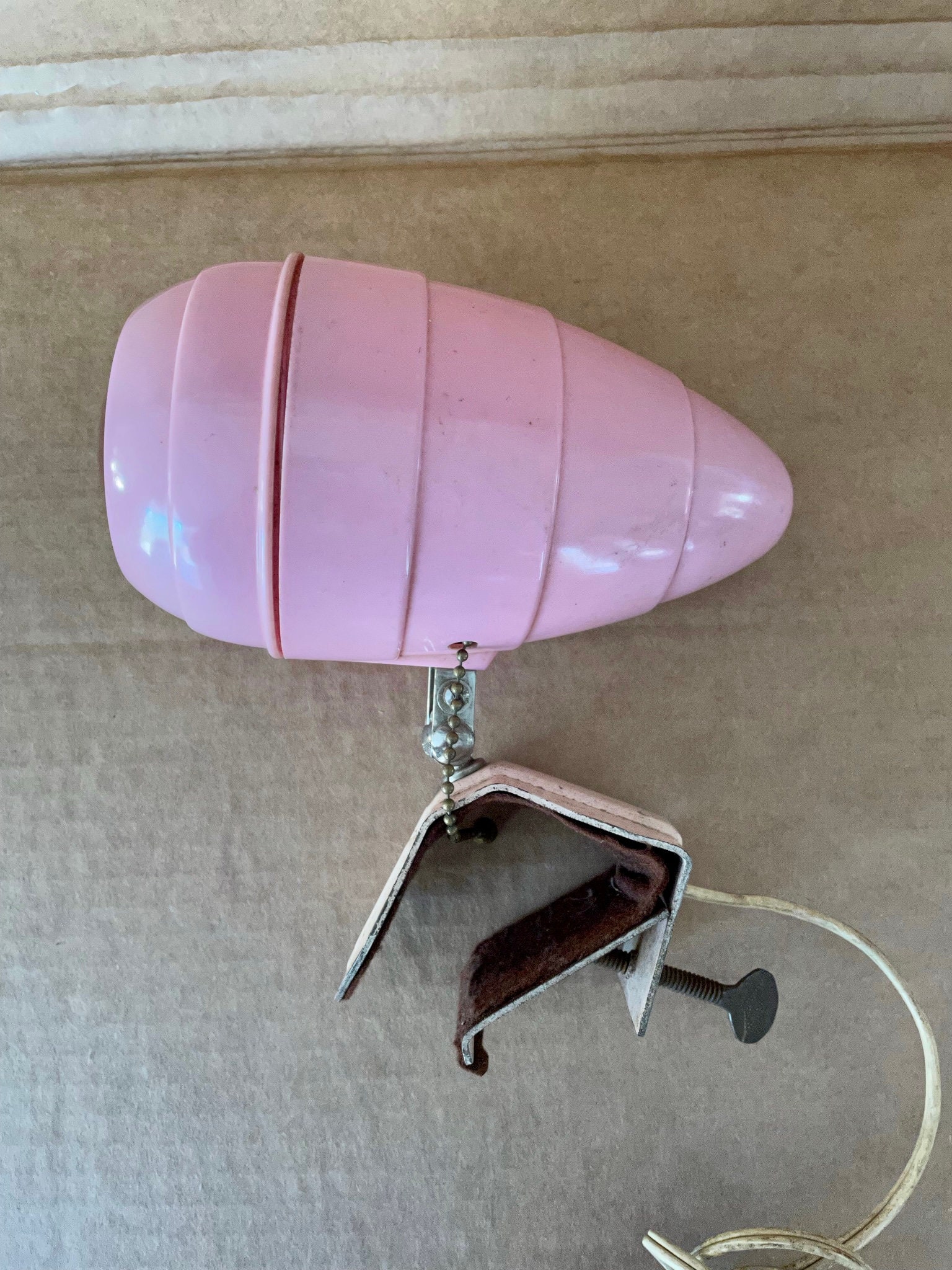 Rare Pink Eagle Bullet Shaped, Rocket Shaped Clamp Lamp - Etsy