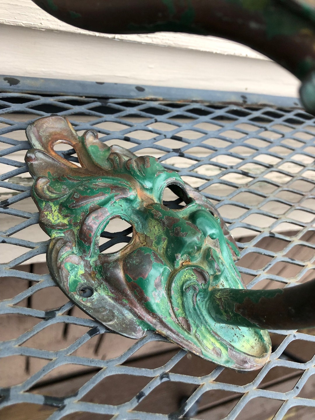 Antique French Bronze Wall Sconce Featuring Boreas, God of the Wind ...