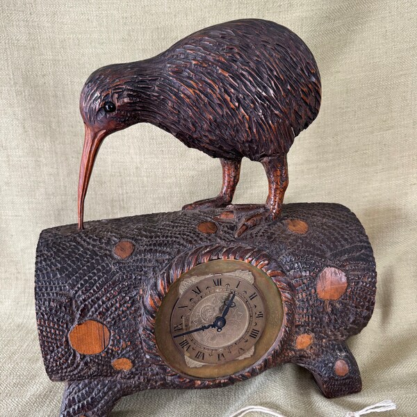 Antique Mantle Clock - Etsy