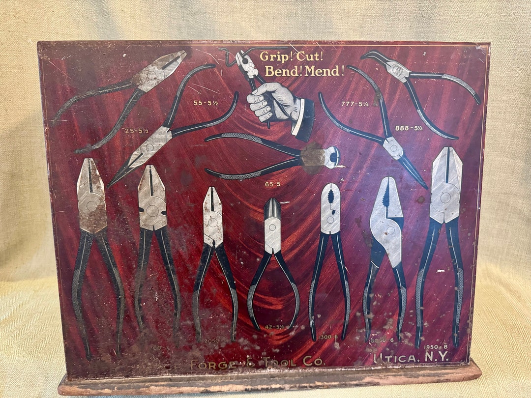 Antique Utica Tool Chest Hardware Store Display Cabinet With Drawers - Etsy