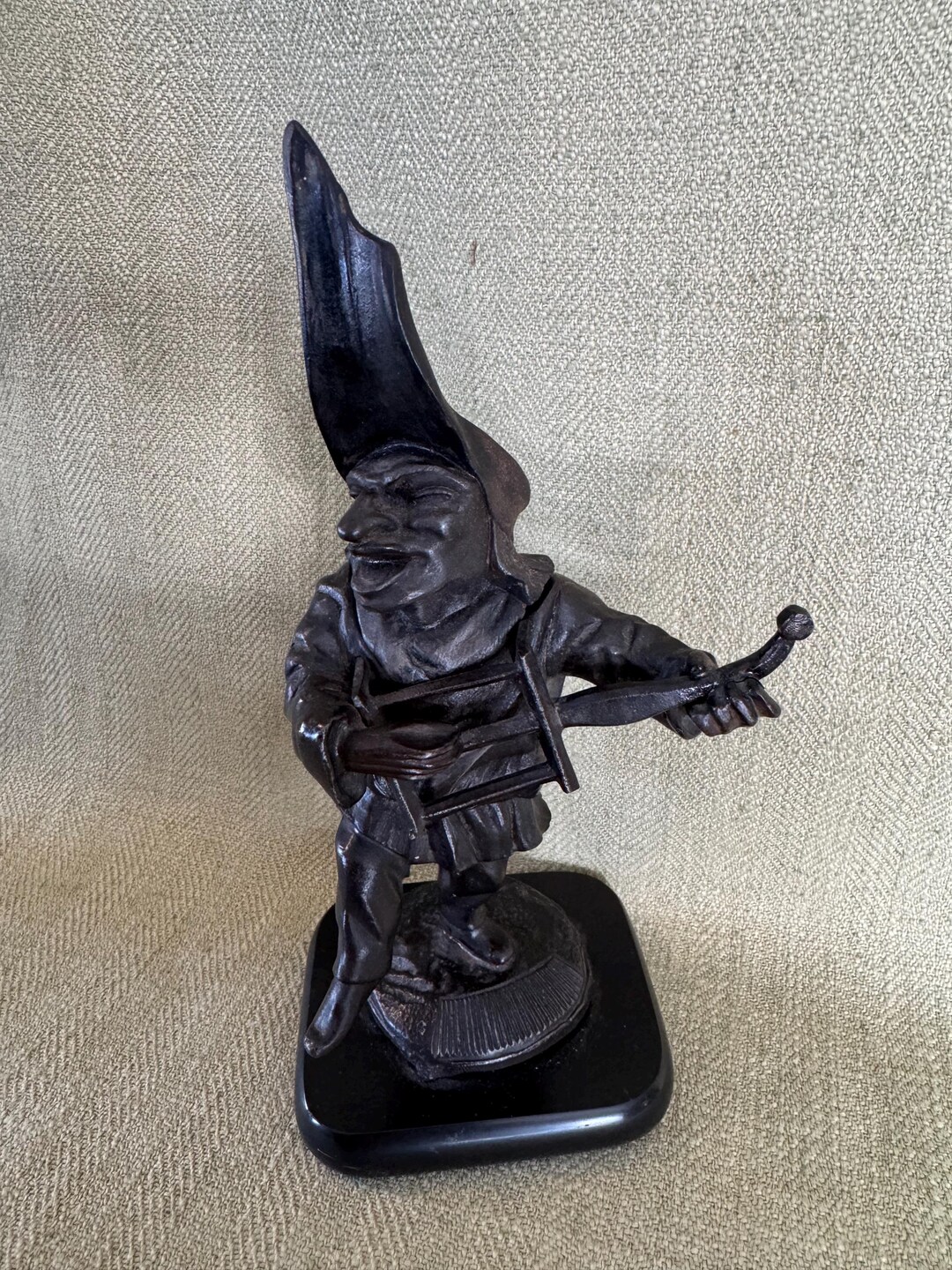 Antique Japanese Meiji Period Bronze Lute Player Match Holder - Etsy