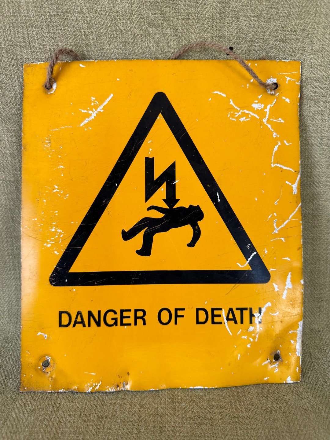 Vintage Danger Sign, No Mixed Messages Here… - Etsy