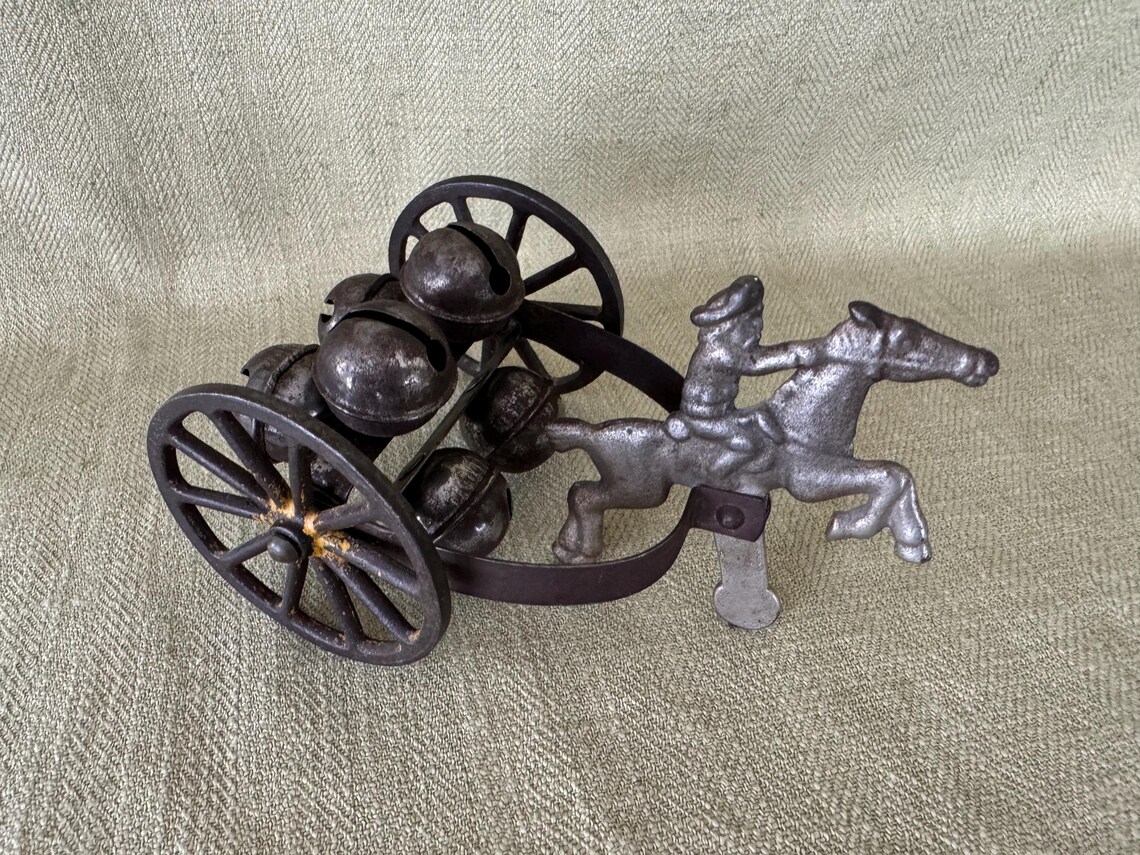 19th Century Cast Iron Bell Toy - Etsy