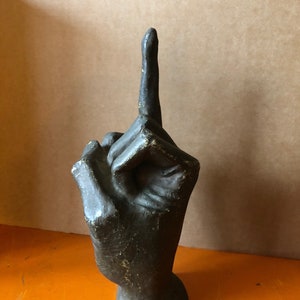Strange Antique Folk Art Ring Finger Display Hand Modeled - Etsy