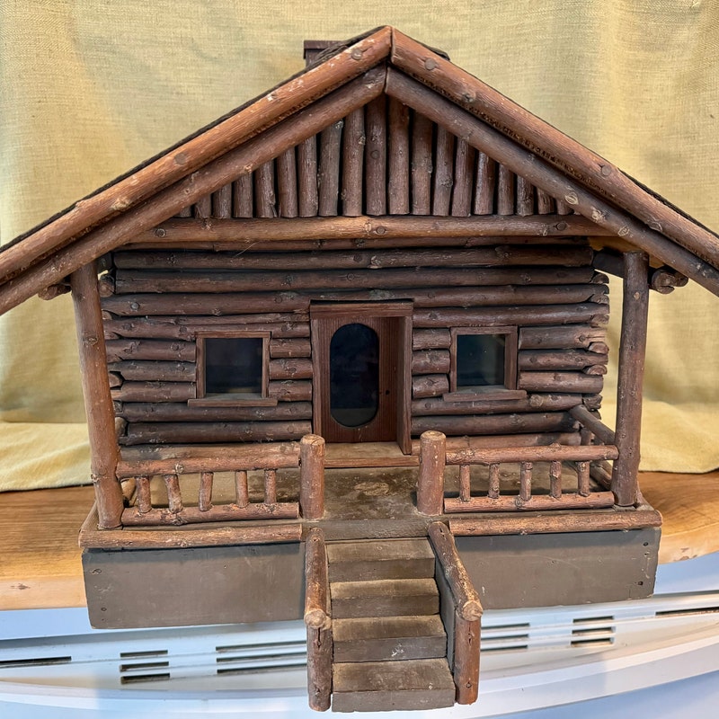 Miniature Log Cabins - Etsy