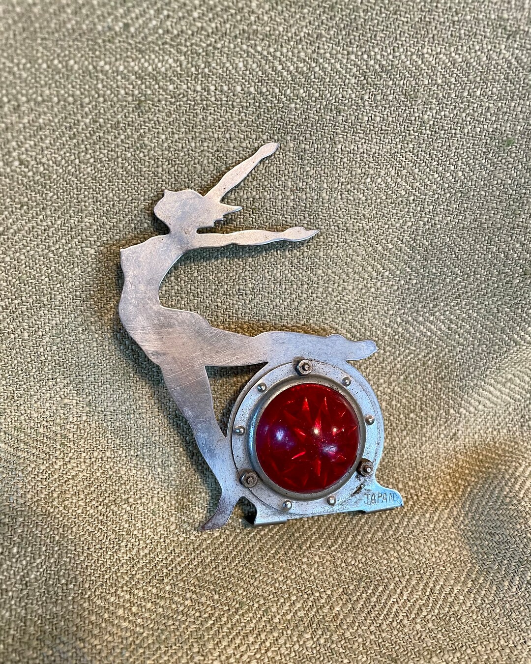 Fantastic Art Deco Flying Nude Front Bicycle Fender Ornament With Reflectors - Etsy