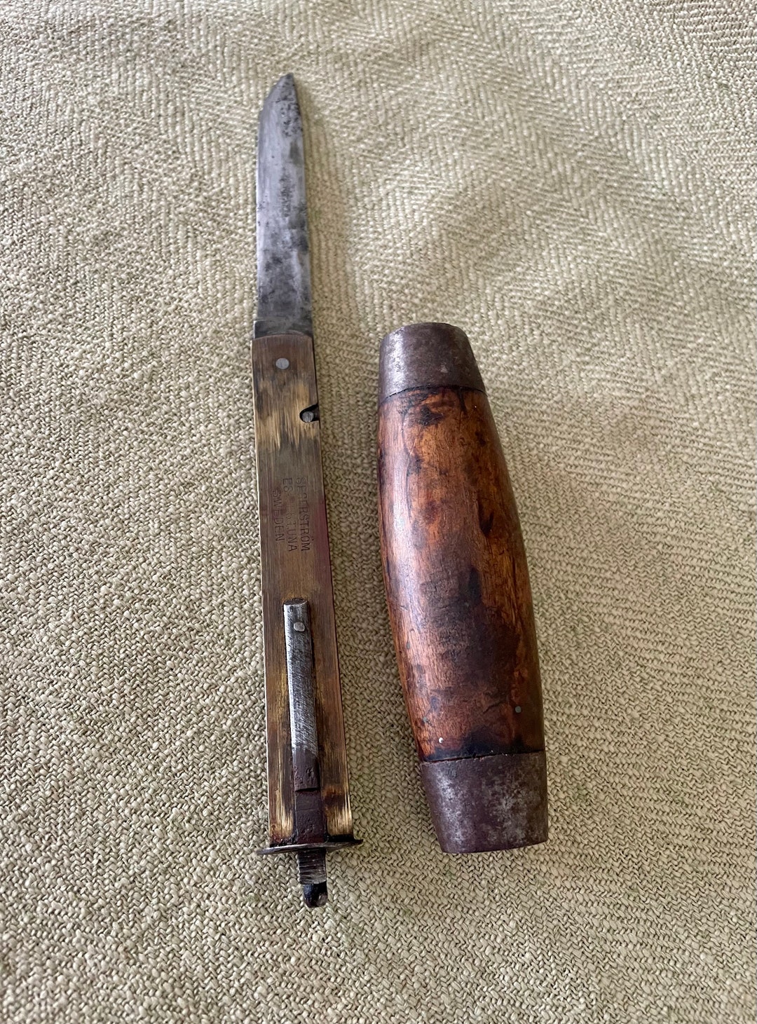 Antique Swedish Barrel Knife, Segerstrom Eskilstuna - Etsy