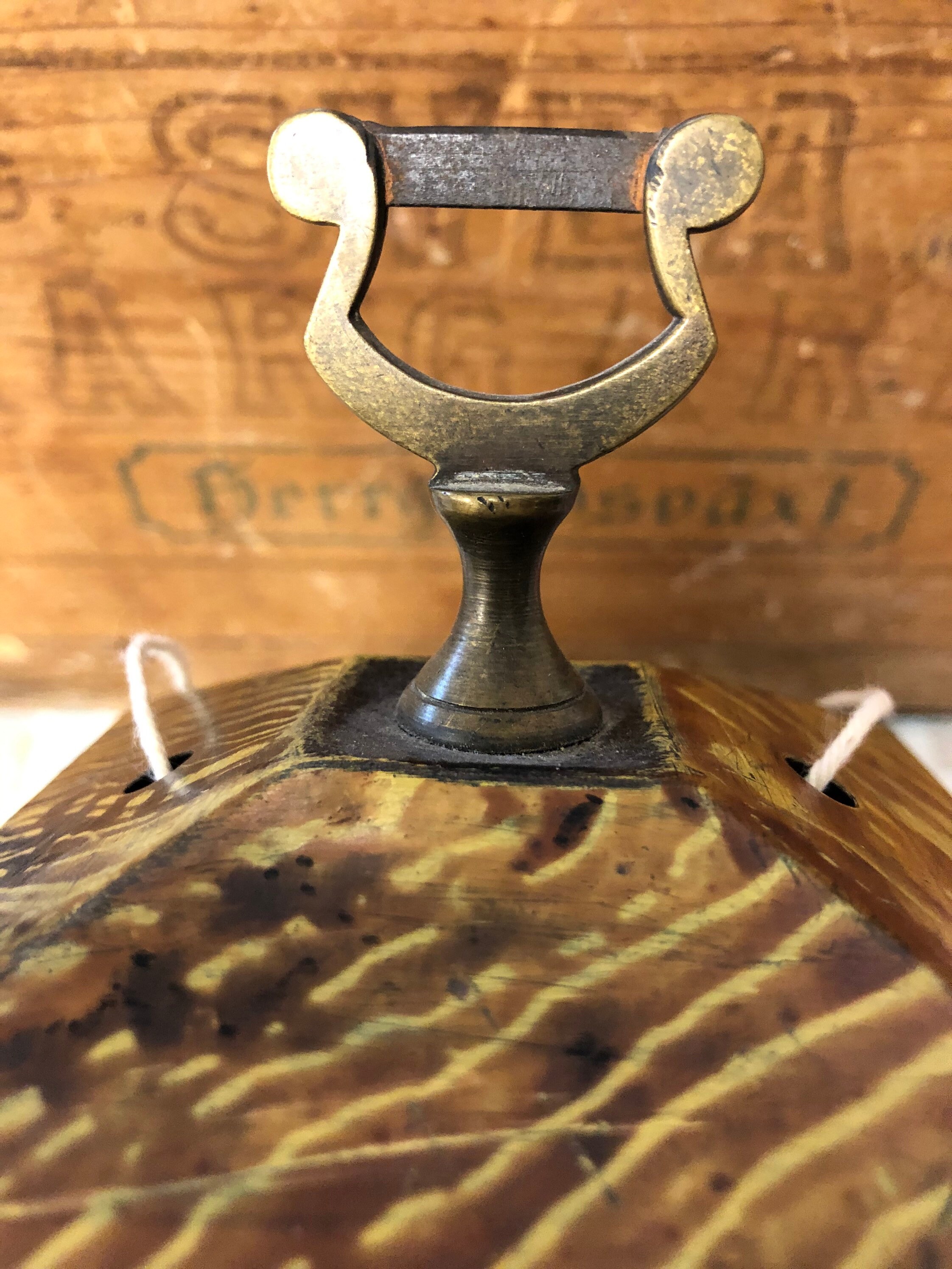 19th Century Faux Bois Folk Art General Store String Holder | Etsy