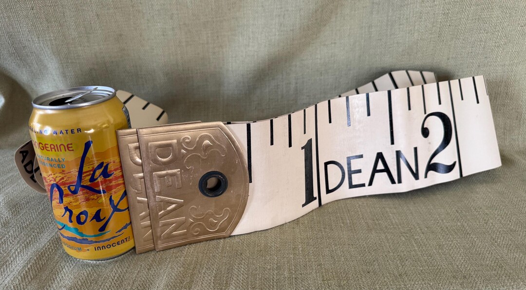 Vintage Giant 10ft Measuring Tape Store Display, Dean Measuring Tape - Etsy
