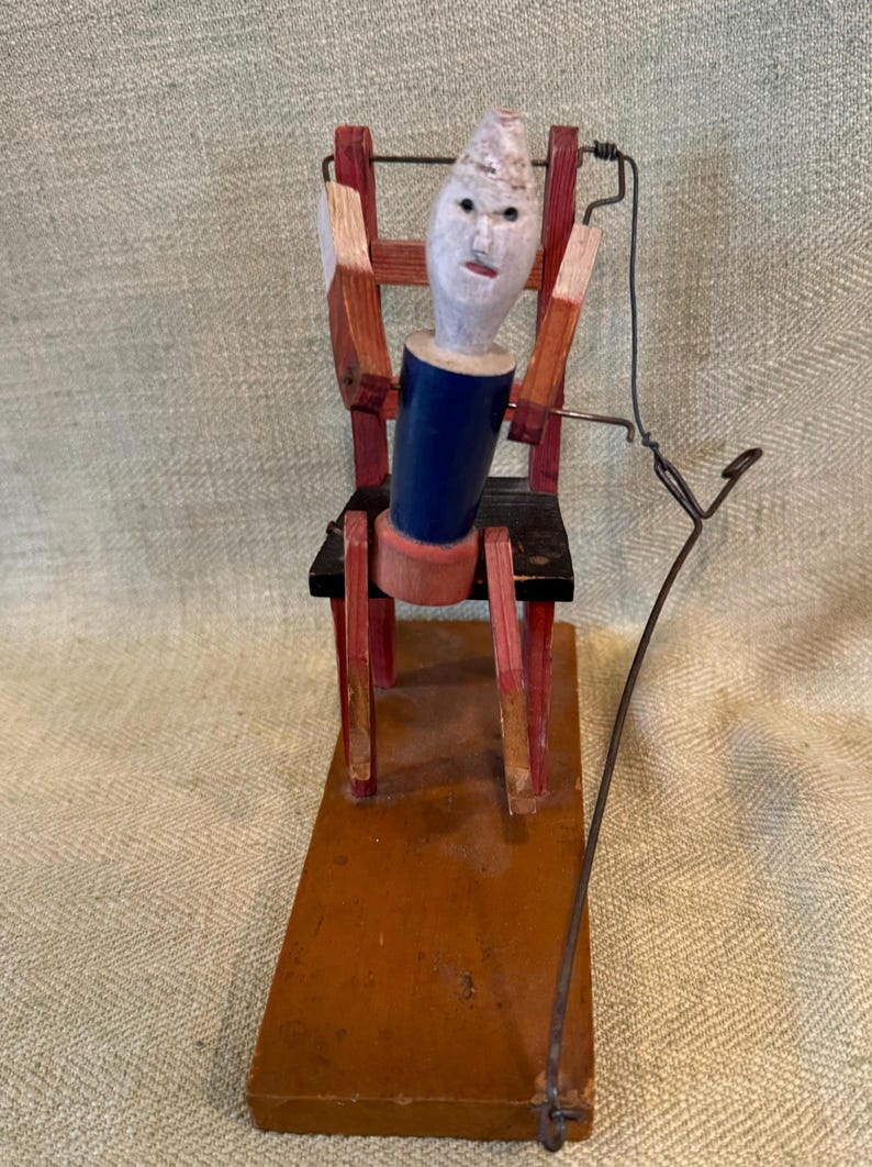 Folk Art Tumbling Acrobat Cone Head Clown, Norwegian Folk Art - Etsy