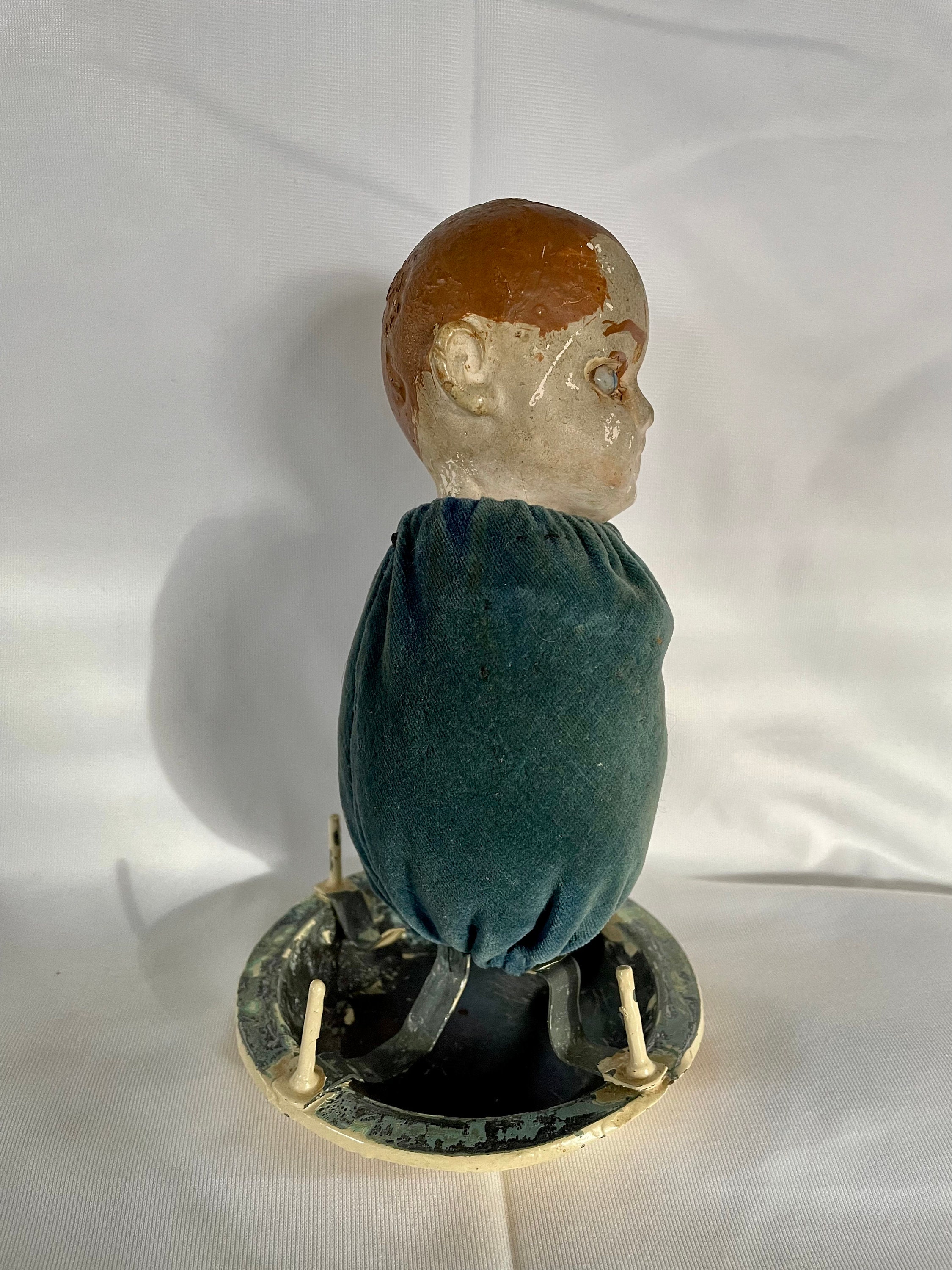 1910-20 Creepy Make Do Zombie Pin Cushion Spool Holder - Etsy