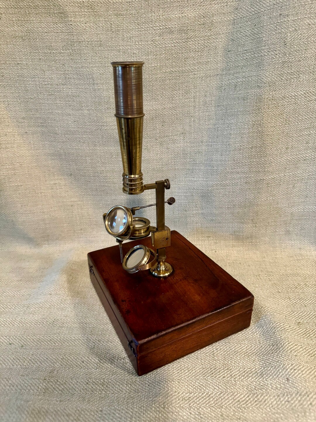 Late 18th Century Pocket Microscope, R. Ebsworth, Complete in Case - Etsy