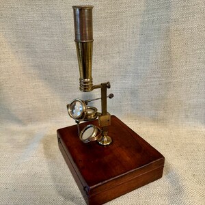 Late 18th Century Pocket Microscope, R. Ebsworth, Complete in Case - Etsy